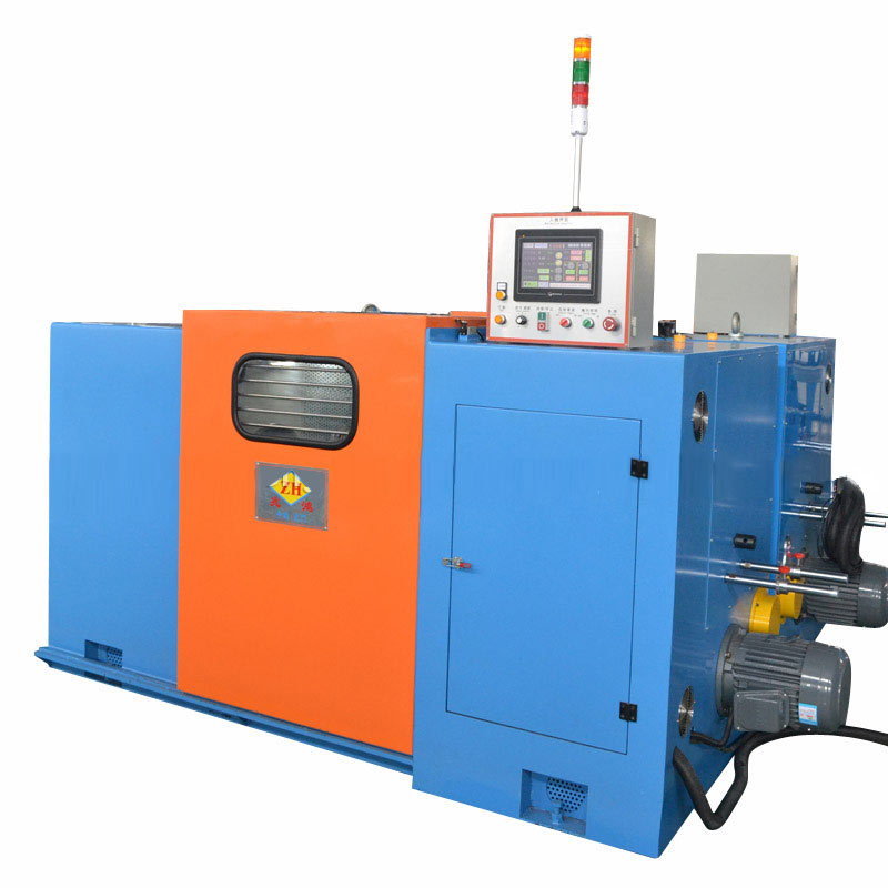 500/630 Pair twist+Vertical dual head back twisting pay off machine ...